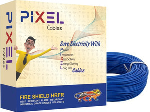 PIXEL HRFR PVC 4 sq/mm Blue 90 m Wire Price in India - Buy PIXEL HRFR ...