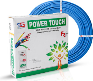 SUPER GEC Power Touch 1.5mm FR PVC CCR Copper House Wire Cables (Gauge ...