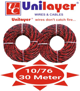 unilayer Flexible pvc wire 1 sq/mm Multicolor 30 m Wire Price in India ...