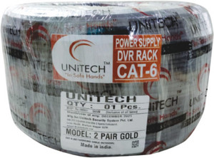 Unitech 305 Meter Copper Wire Cat-6 Modem Ethernet Cable 2 Pair ...