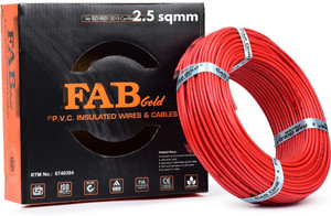 FAB GOLD CCA COPPER 2.5 sqmm |90 M |Multi Strand |Electrical Wire Cable ...