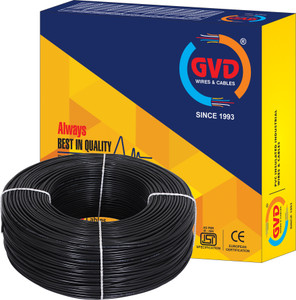 GVD FR PVC 1.5 sq/mm Black 45 m Wire Price in India - Buy GVD FR PVC 1. ...