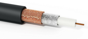 SUPER GEC 100% Full Copper RG-6 Coaxial DTH Cable 3ghz 75 Ohms (36/64 ...