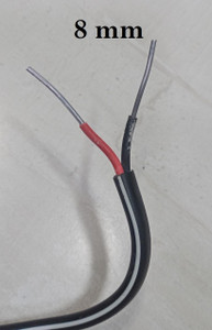 GrahLogy 8mm Flat Aluminium Wire 82 Mtr Heavy Duty Cable for Electric ...