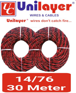 unilayer Flexible pvc 1 sq/mm Multicolor 30 m Wire Price in India - Buy ...