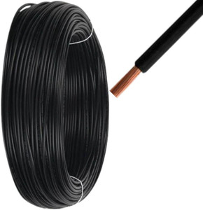 TechKing 6MM(85/30MM) 1Core 6 sq/mm Black 90 m Wire Price in India ...