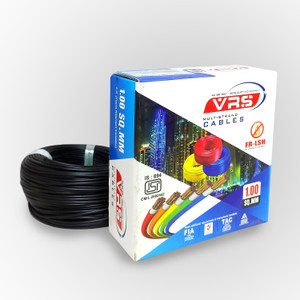 VRS PVC 1 sq/mm Black 90 m Wire Price in India - Buy VRS PVC 1 sq/mm ...