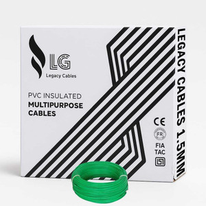 Legacy Cables FR PVC Insulated CCA Copper Wire, Single Core Multi ...