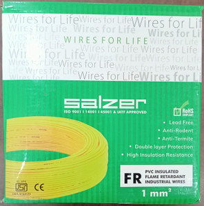 Salzer PVC FR 1 sq/mm Red 15 ft. Wire Price in India - Buy Salzer PVC ...