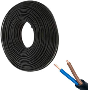 Mabron 2.5MM(35/30MM) 2Core 2.5 sq/mm Black 90 m Wire Price in India ...