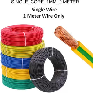 Electro Factory PVC 1 sq/mm Multicolor 2 m Wire Price in India - Buy ...