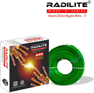 RADILITE HRFR GRADE PVC, FR GRADE PVC 1 sq/mm Green 45 m Wire Price in ...