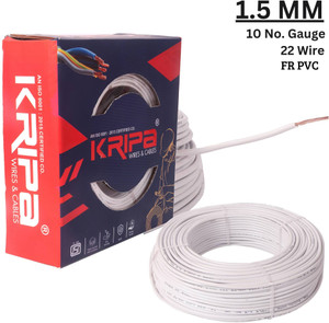 kripa FAB 1.5 sqmm Copper Multi Strand House Wire FR PVC Electrical ...