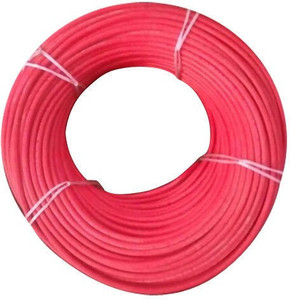 Elevea NA 4 sq/mm Red 5 ft. Wire Price in India - Buy Elevea NA 4 sq/mm ...
