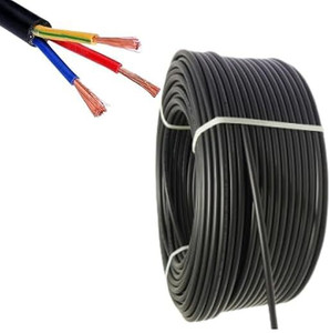Lipzie Heavy-Duty 5-Meter Copper Wire 3-Core 1.5mm for High-Capacity 1. ...