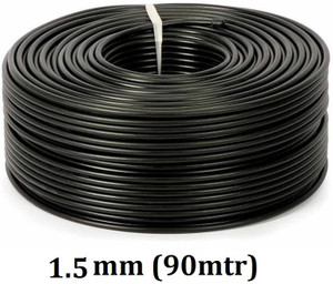 MIFEX PVC 1.5 sq/mm Black 90 m Wire Price in India - Buy MIFEX PVC 1.5 ...