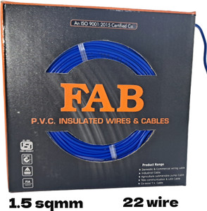 kripa FAB 1.5MM Multi Strand House Copper wire For Domestic Purpose 1.5 ...