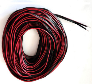 Steko (10 Meter) 14/76 PVC Black Speaker Wire Multi strand Flexible ...