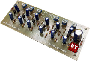 Rtech Audio Gainer Board for Amplifiers , 5.1 Channels ,12v, Low noise ...