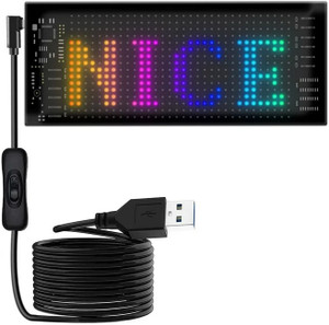 Pinxo Flexible IP65 Waterproof DIY Customizable LED Matrix Panel Screen ...