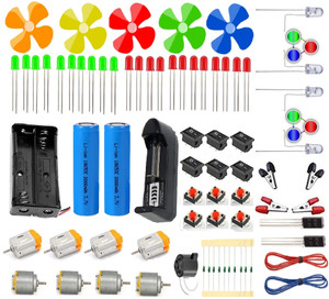 EBRAND ONE DC Motor Project Kit: Explore, Innovate, and Learn with 10 ...