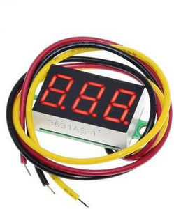 NIHAKA Mini inch 0.28" Digital Voltmeter LED Display DC 0-100V Voltage ...