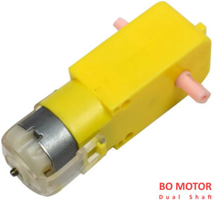 Scienticy BO Motor Dual shaft Smart Car Robot Gear Motor for Arduino ...