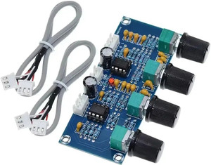 EASTRA PREMIUM QUALITY XH-A901 NE5532 Tone Board Preamp Pre-amp Power ...