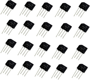 Steko (20 Pieces) KBP210 2 Amp 1000V Bridge Rectifier Diode Single ...