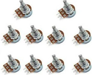 V A Antiques 100K Potentiometer Dual Audio 12 Pcs Electronic Components ...