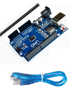 Prowans UNO R3 SMD Board ATmega328P with USB Cable Micro Controller ...