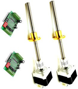 INVENTO 2pcs TB6560 Driver+Nema17 4.2Kg-cm Motor+coupling+200mmT10 TR10 ...