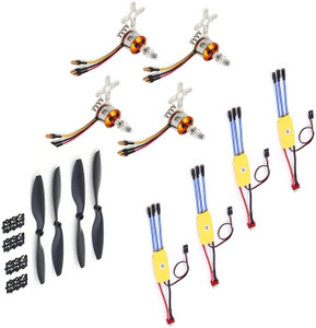 INVENTO 4Pcs 800KV BLDC Brushless Motor + 30A ESC + 8045 8X4.5 8 inch ...