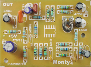 SYMFONIA 12V Super Sub Woofer Circuit Board for Home Audio System Sound ...