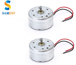 samest 2pc Mini Generator Motor 3v-12v be Used for High Speed Fan/Wind ...
