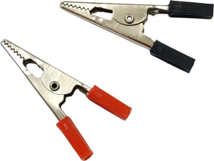 ERHIndia (1 Pair) Insulated Crocodile Clips for Electrical Plastic ...