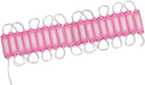 Electronic Spices 12V 2W Bright pink color waterproof LED module pack ...