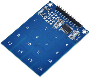 Vayuyaan TTP229 16-Channel Capacitive Touch Sensor Module for Arduino ...