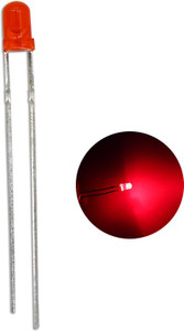 Electronic Spices 3mm Red color LEDs round shape pack of 1000 (Red in ...