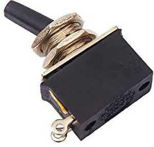 Electronic Spices 2a 2 Pin Spst Black Color Small Toggle Switches Pack ...