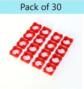 Ekavir 18650 lithium ion battery Holder Cylindrical Bracket Socket for ...