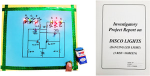 ONTEX ELECTRONICS Disco Dancing LED Lights Physics Working Model ...