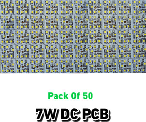 AP Source 7W 12 Volt DC MCPCB Led Light PCB Super Bright Set of 50 ...