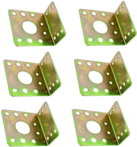 INVENTO 6Pcs DC Geared Motor Clamp L Shaped Motor Mount Mounting ...