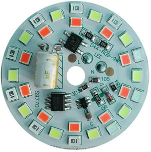 BESTLIGHT (2 Pics) 220V AC Direct On Board MCPCB RGB DOB 7 Color ...