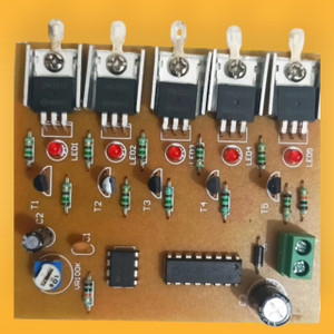 DPB 5Channel LED CHASER CIRCUIT BOARD 12V DC INPUT 12V DC OUTPUT_a16 ...