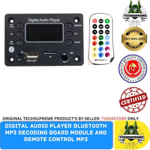 TechSupreme Bluetooth Module Digital Audio Player MP3 Decoding Board ...