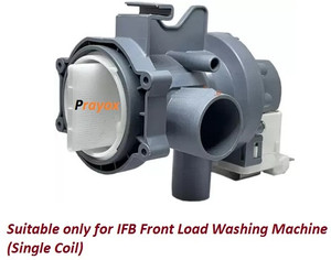 Prayox Drain Pump/Water Pump (Single) Suitable for IFB Front Loading ...
