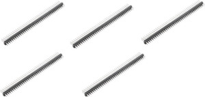 Technical hut 2.54MM pitch 40x2 Pin Male Double Row Bergstrip Connector ...