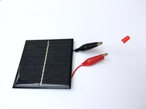 StepsToDo Solar Panels 3 Volt with Connecting Wire & Crocodile clip ...